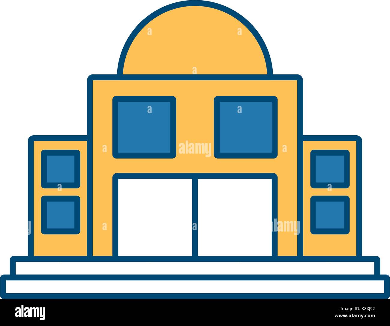 Observatory study Stock Vector Images - Alamy