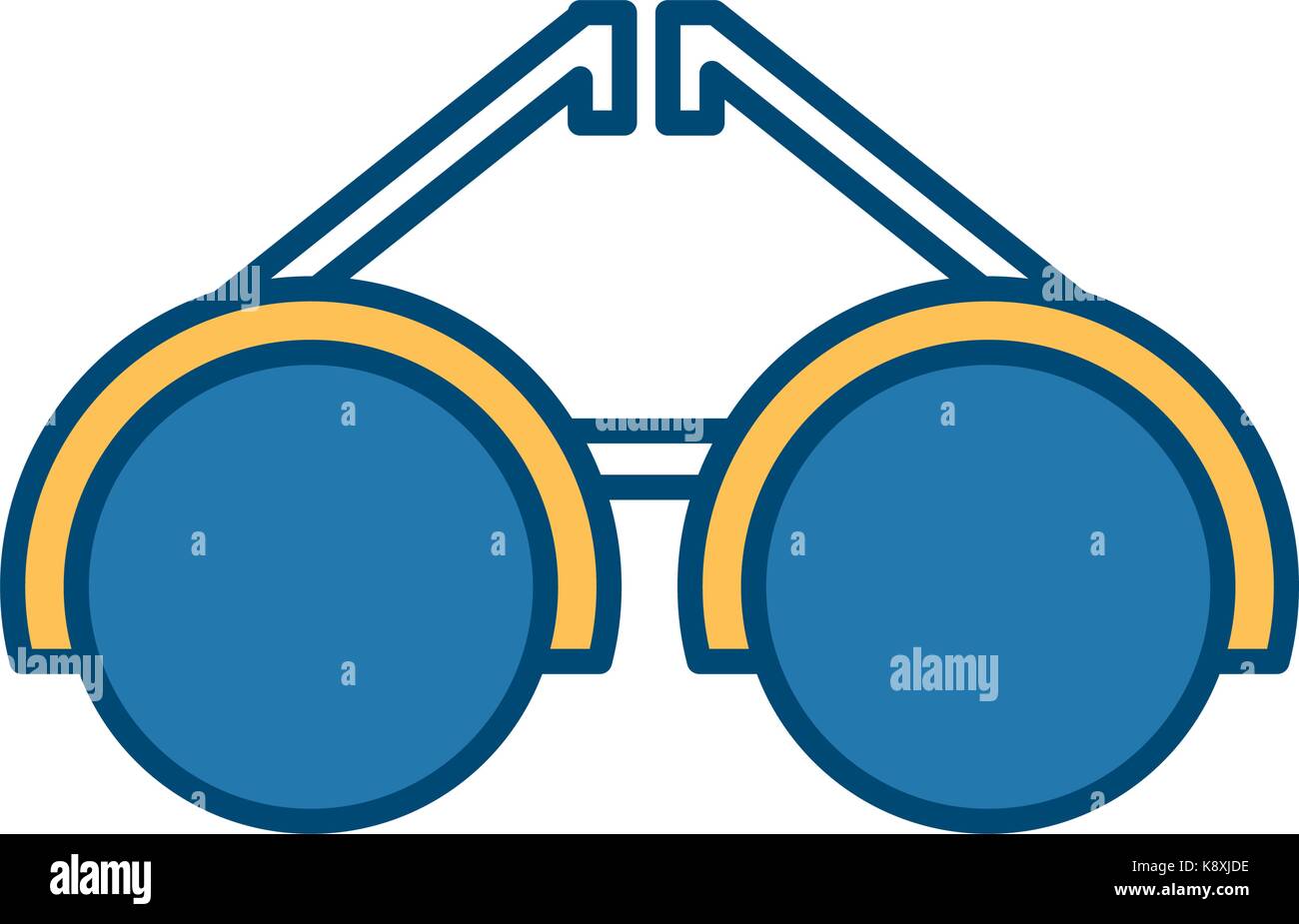 Nerd glasses isolated Stock Vector Image & Art - Alamy