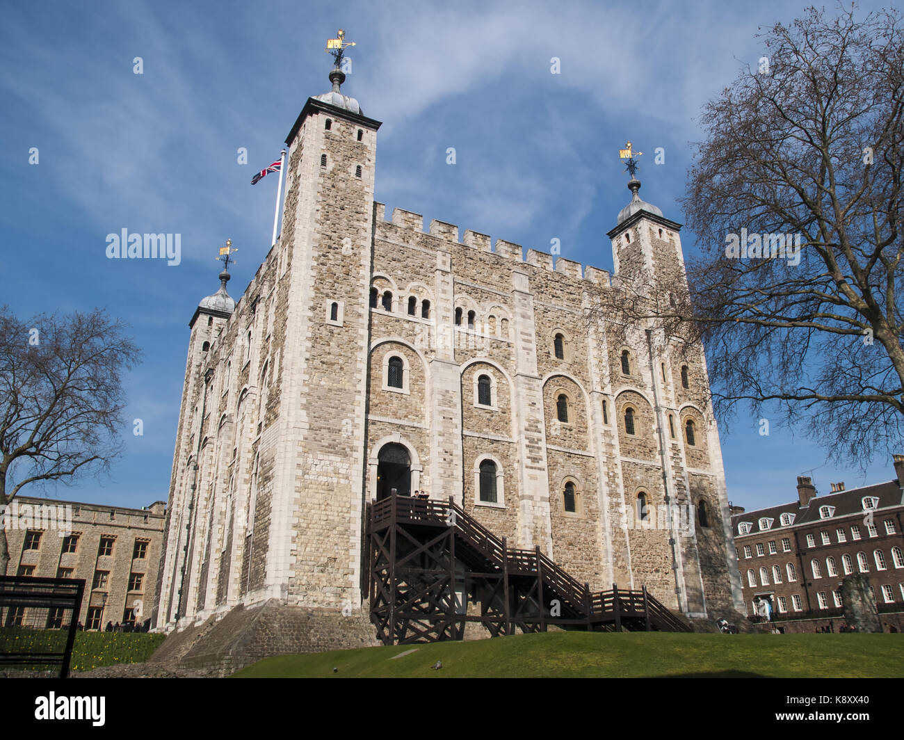 The White Tower - Tower of London Stock Photo - Alamy