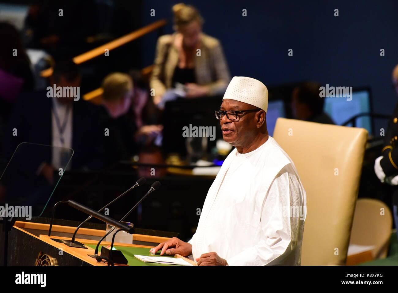Ellen johnson sirleaf united nations hi-res stock photography and ...