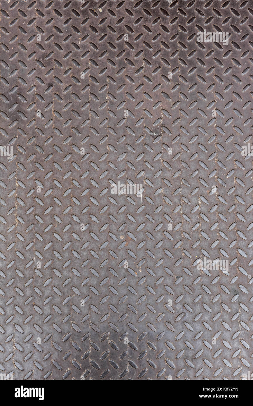 diamond iron plate texture as a background Stock Photo - Alamy