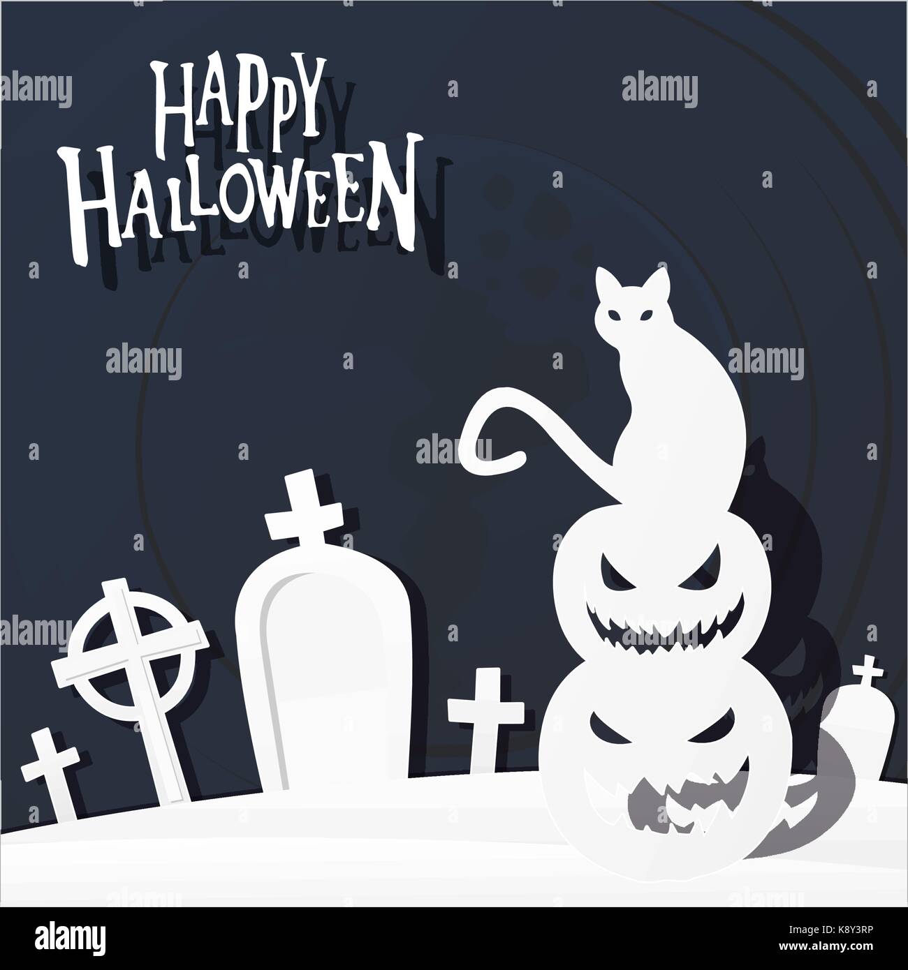 Minimal style paper art Stock Vector Images - Alamy