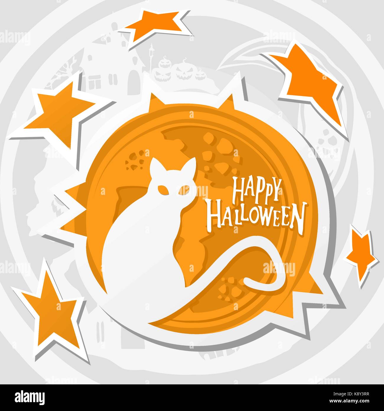 Minimal style paper art Stock Vector Images - Alamy