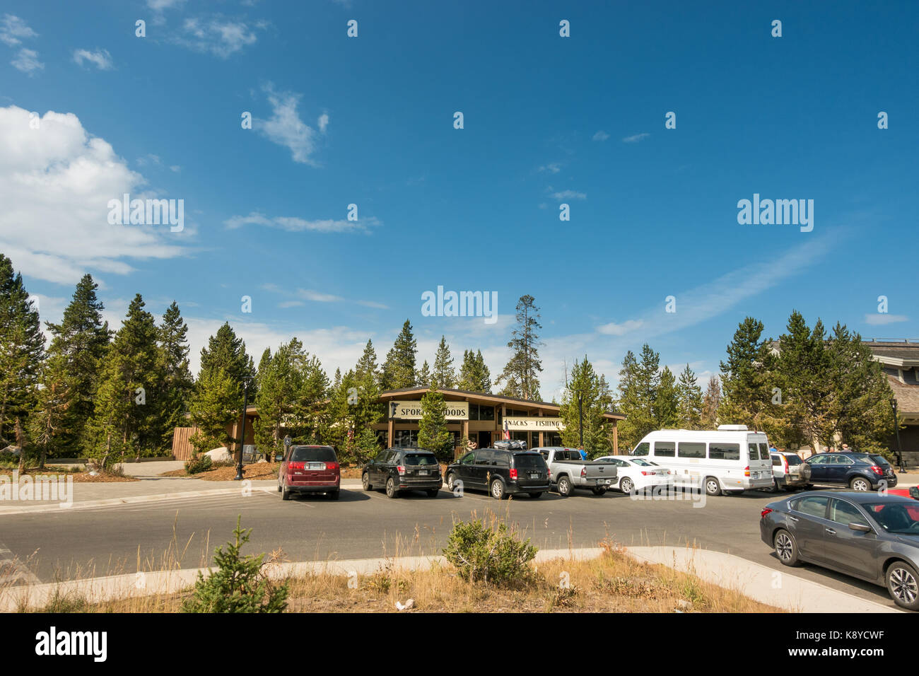 Canyon Adventure Store at the Canyon Village, Yellowstone National Park ...
