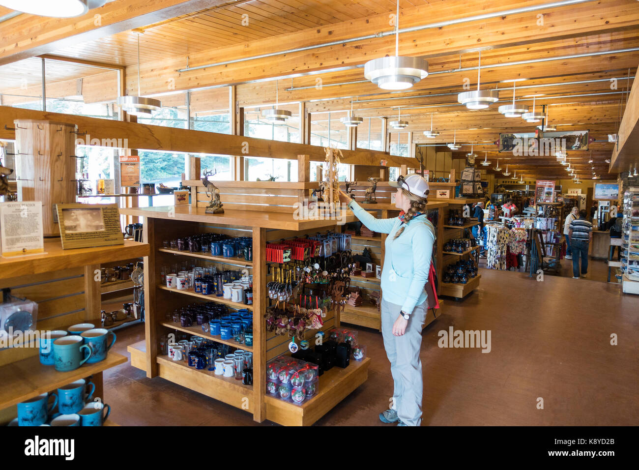 Yellowstone general store hi-res stock photography and images - Alamy