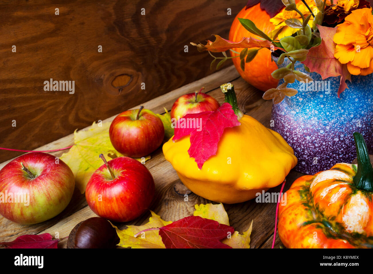 Gourd centerpiece hi-res stock photography and images - Alamy