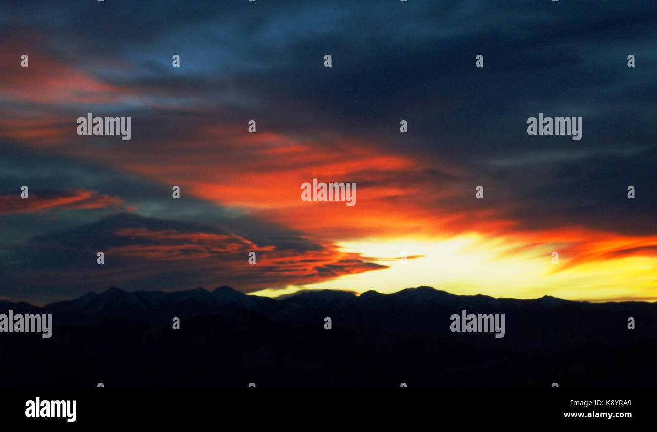 montana fall sunset Stock Photo - Alamy