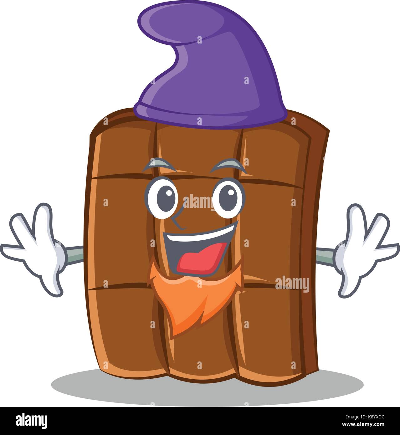 Elf chocolate character cartoon style Stock Vector Image & Art - Alamy