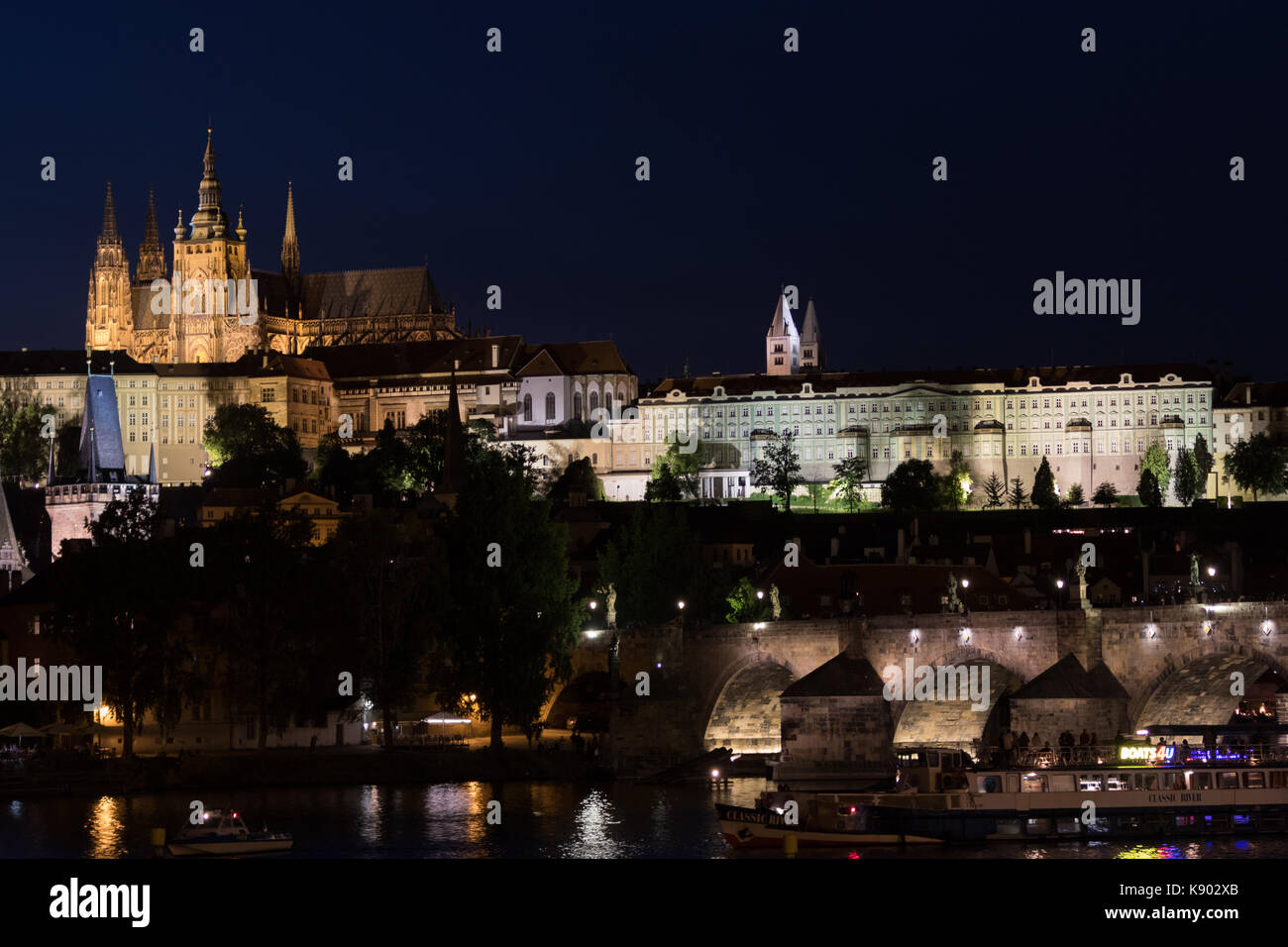 Magic night in praha hi-res stock photography and images - Alamy