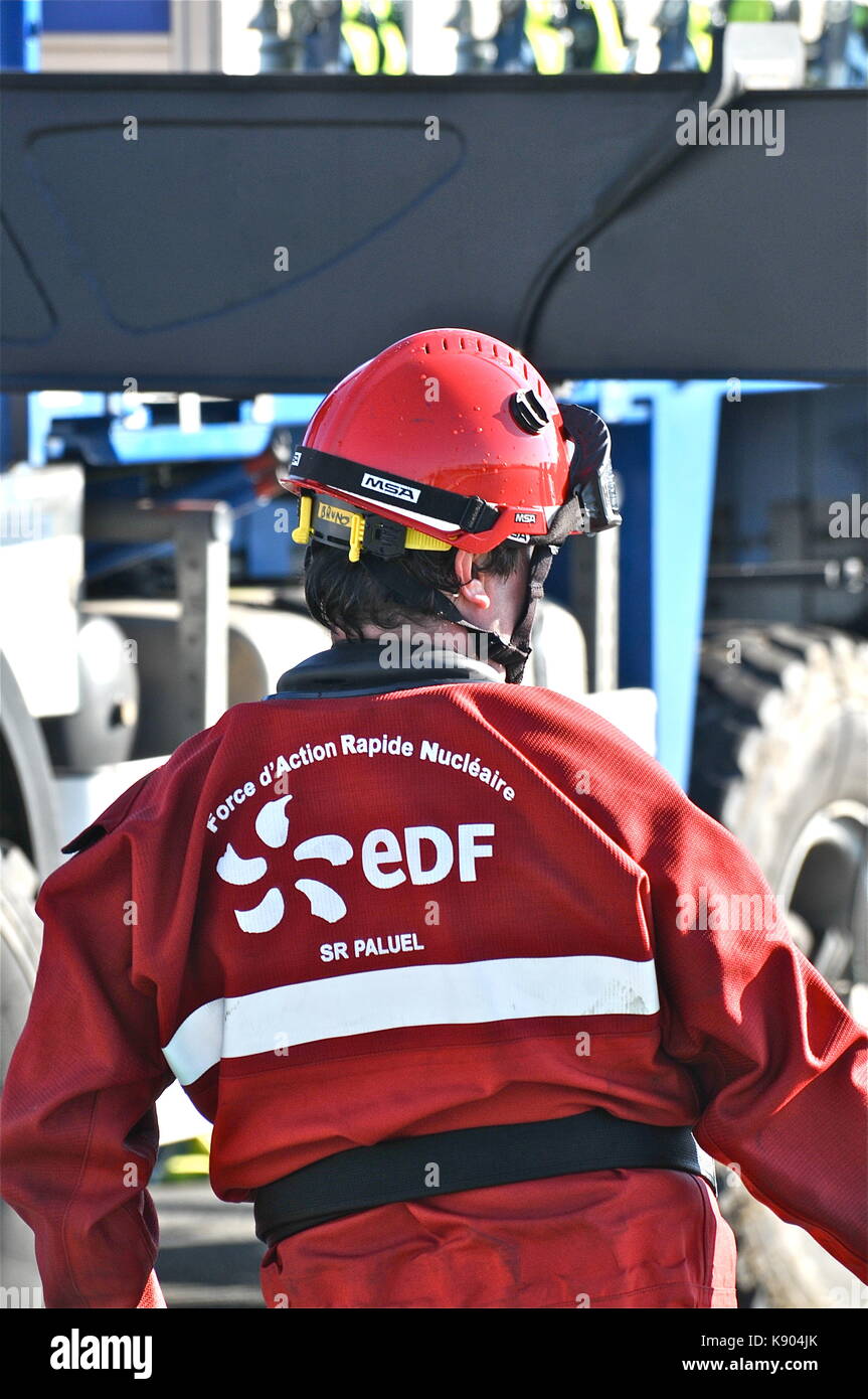 French Nuclear Fast action Force - FARN - take part into a drill ...