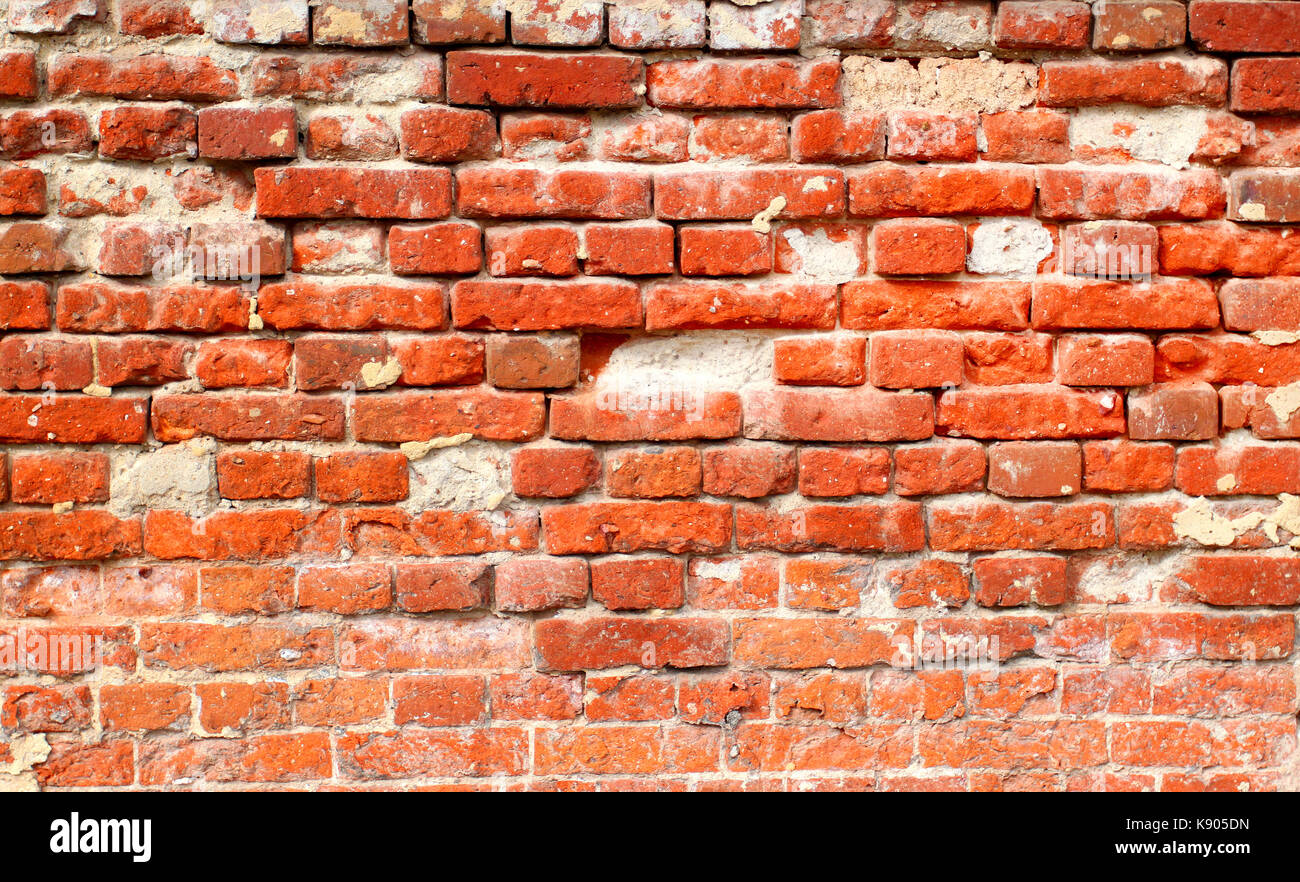 Photo of an old beautiful brick wall texture Stock Photo - Alamy