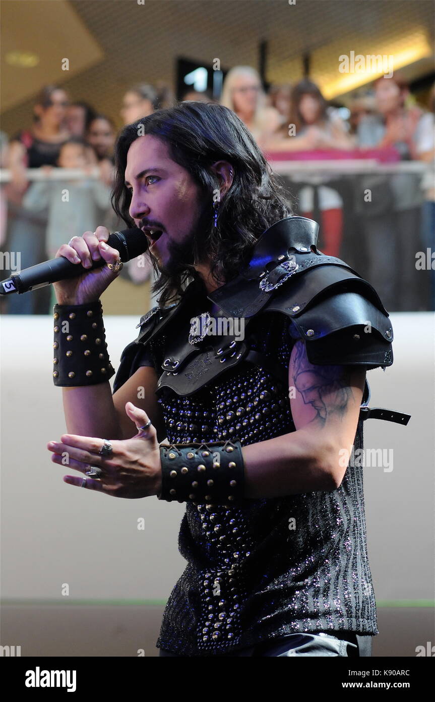 King Arthur musical: French singer Florent Mothe attends showcase in ...