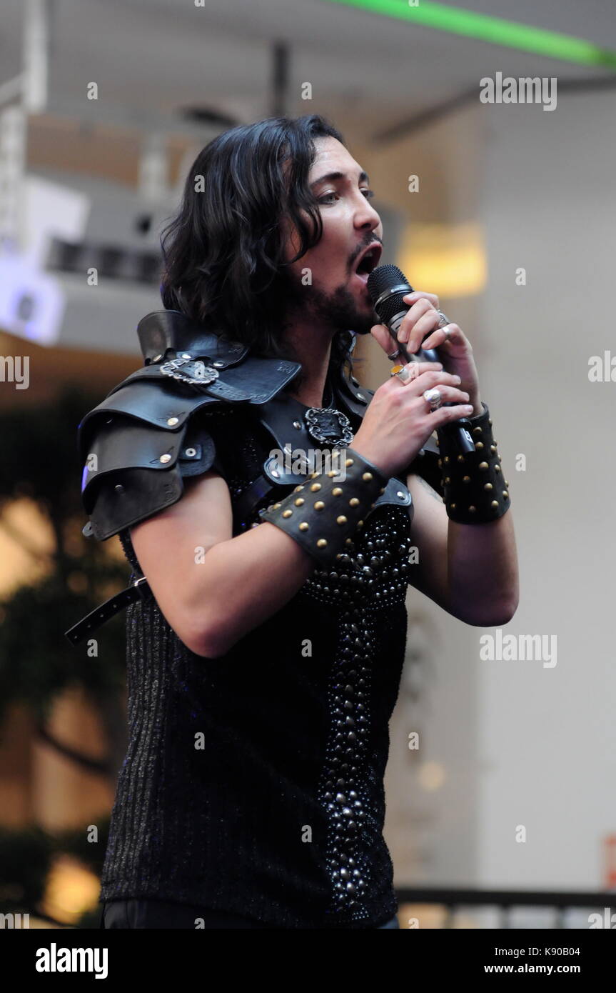 King Arthur musical: French singer Florent Mothe attends showcase in ...