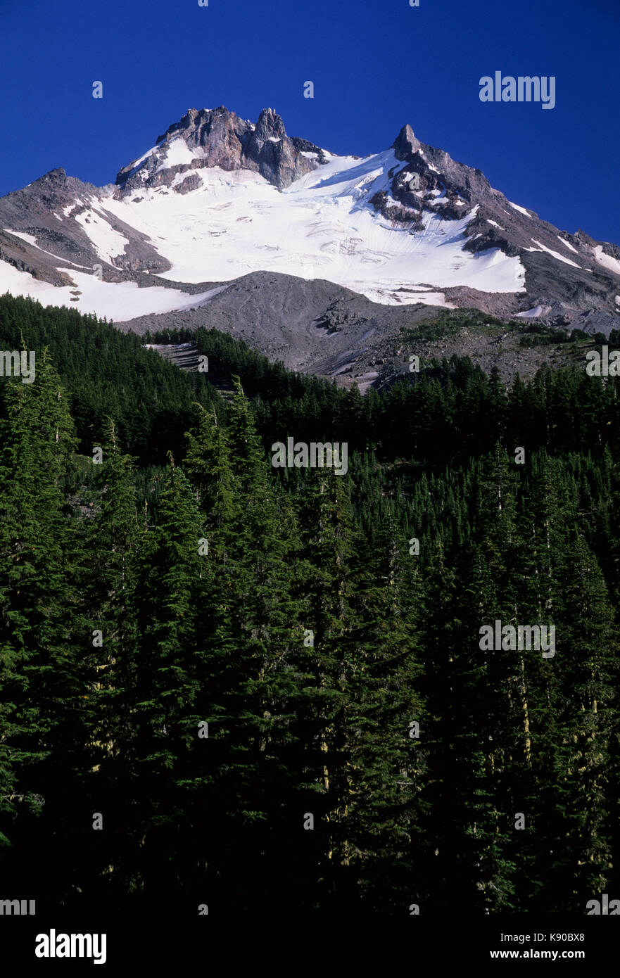 Mt Jefferson from Jefferson Park, Mt Jefferson Wilderness, Willamette ... Mt Jefferson from Jefferson Park, Mt Jefferson Wilderness, Willamette ...