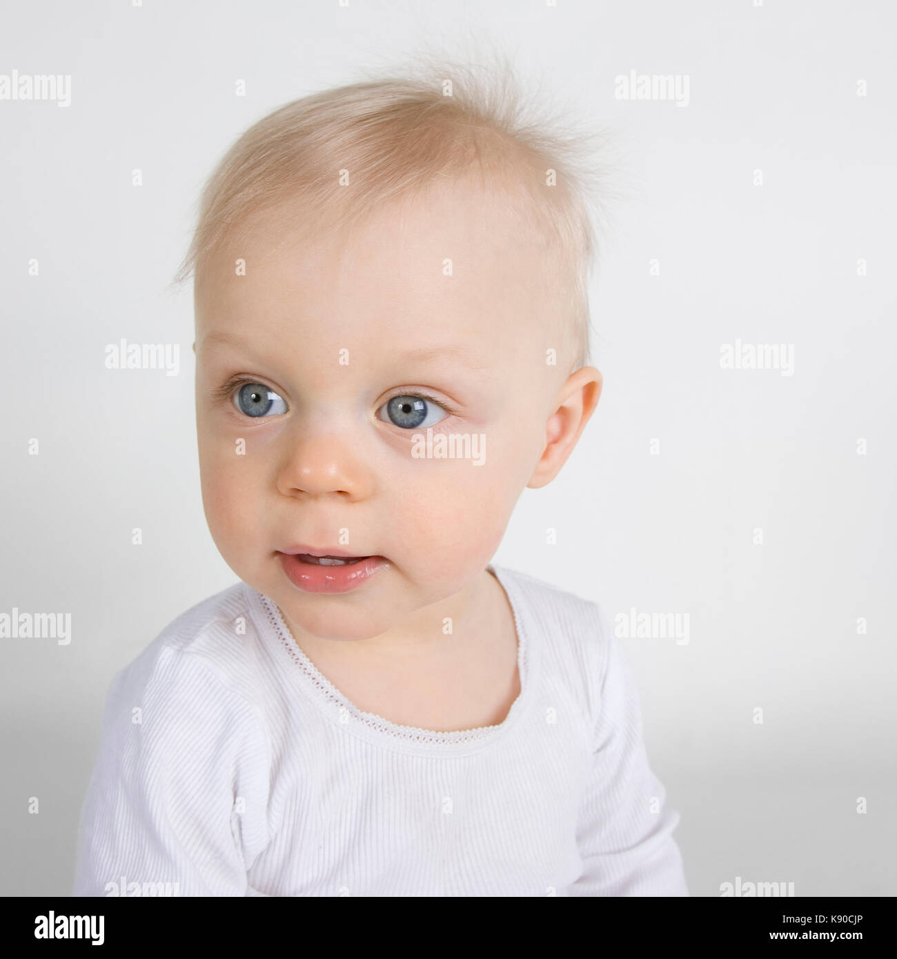 Toddler studio shot Stock Photo - Alamy