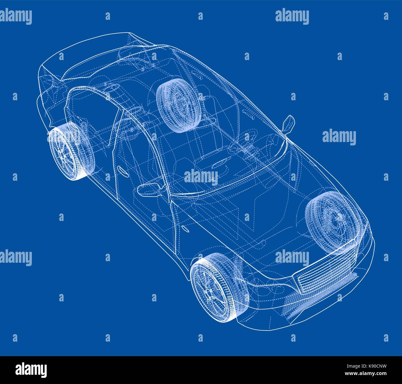 Concept car. Vector Stock Vector Image & Art - Alamy