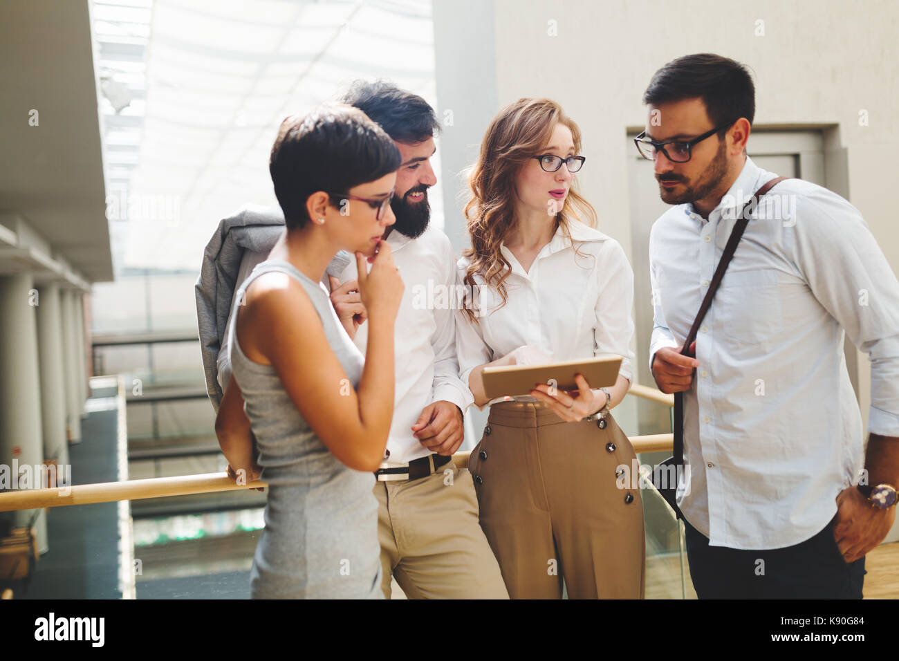 Business People Talking And Perspective High Resolution Stock ...