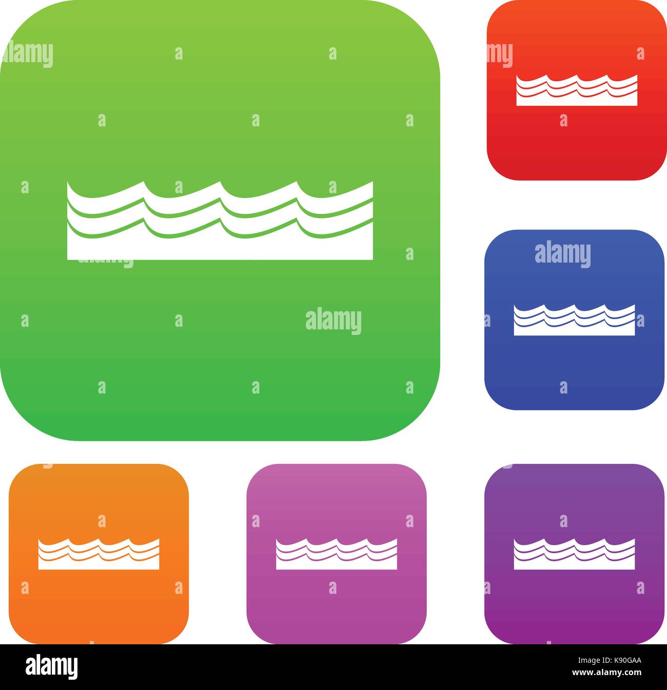 Water set color collection Stock Vector Image & Art - Alamy