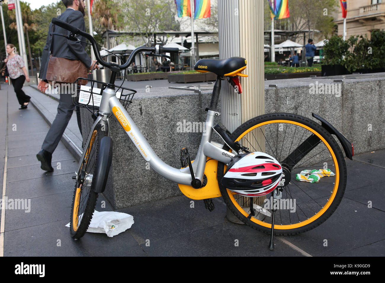 oBike is Australia's first dockless bicycle sharing system. They have a ...