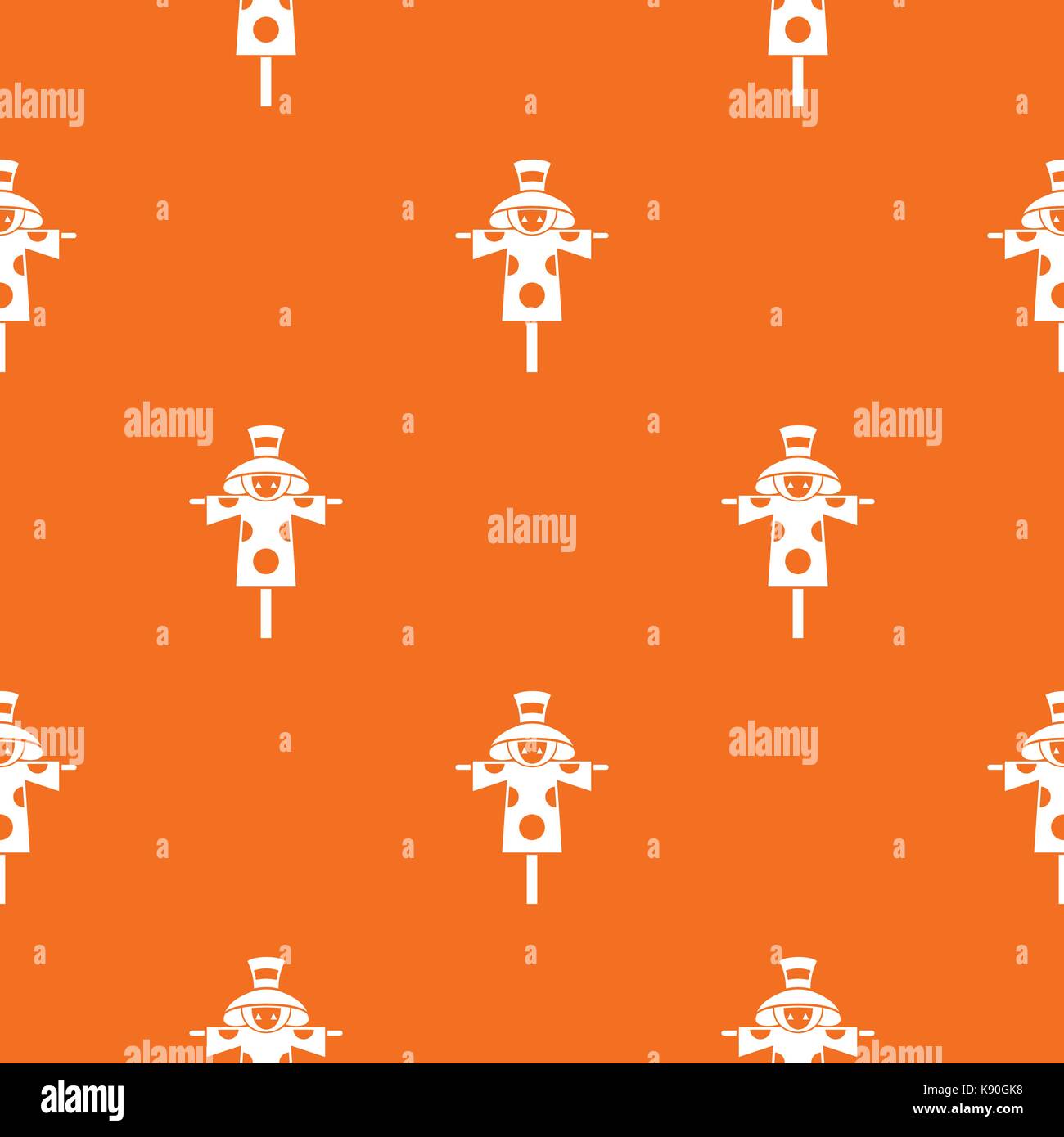 Scarecrow pattern seamless Stock Vector Image & Art - Alamy