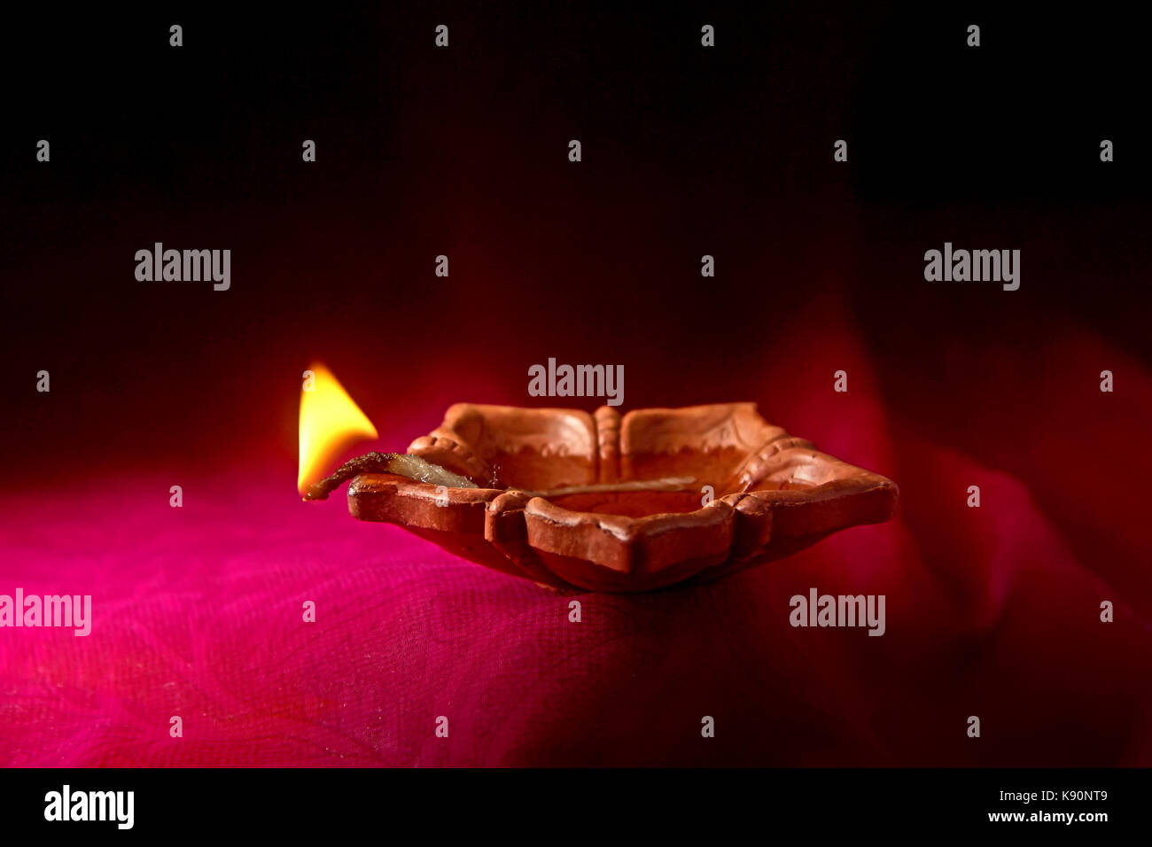 Indian Festival , Diwali lamp Stock Photo - Alamy