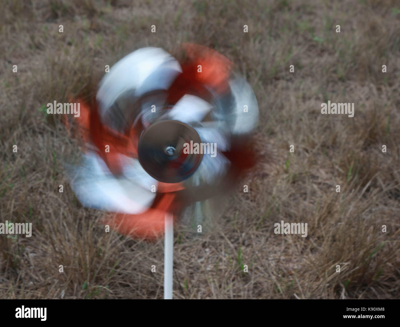 Toy Pinwheel Spinning Stock Photo - Alamy