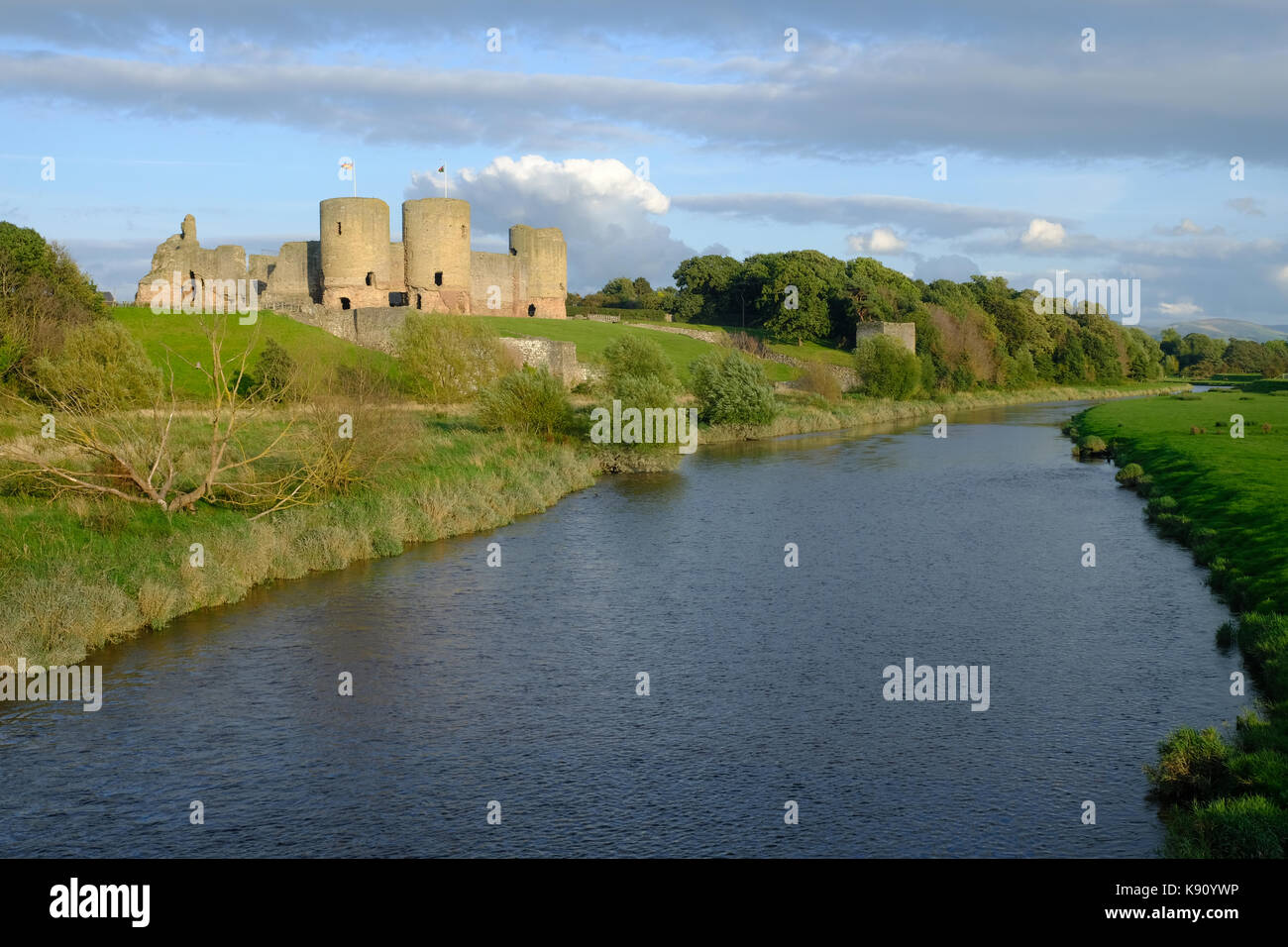 Rhuddlan castle wales hi-res stock photography and images - Alamy