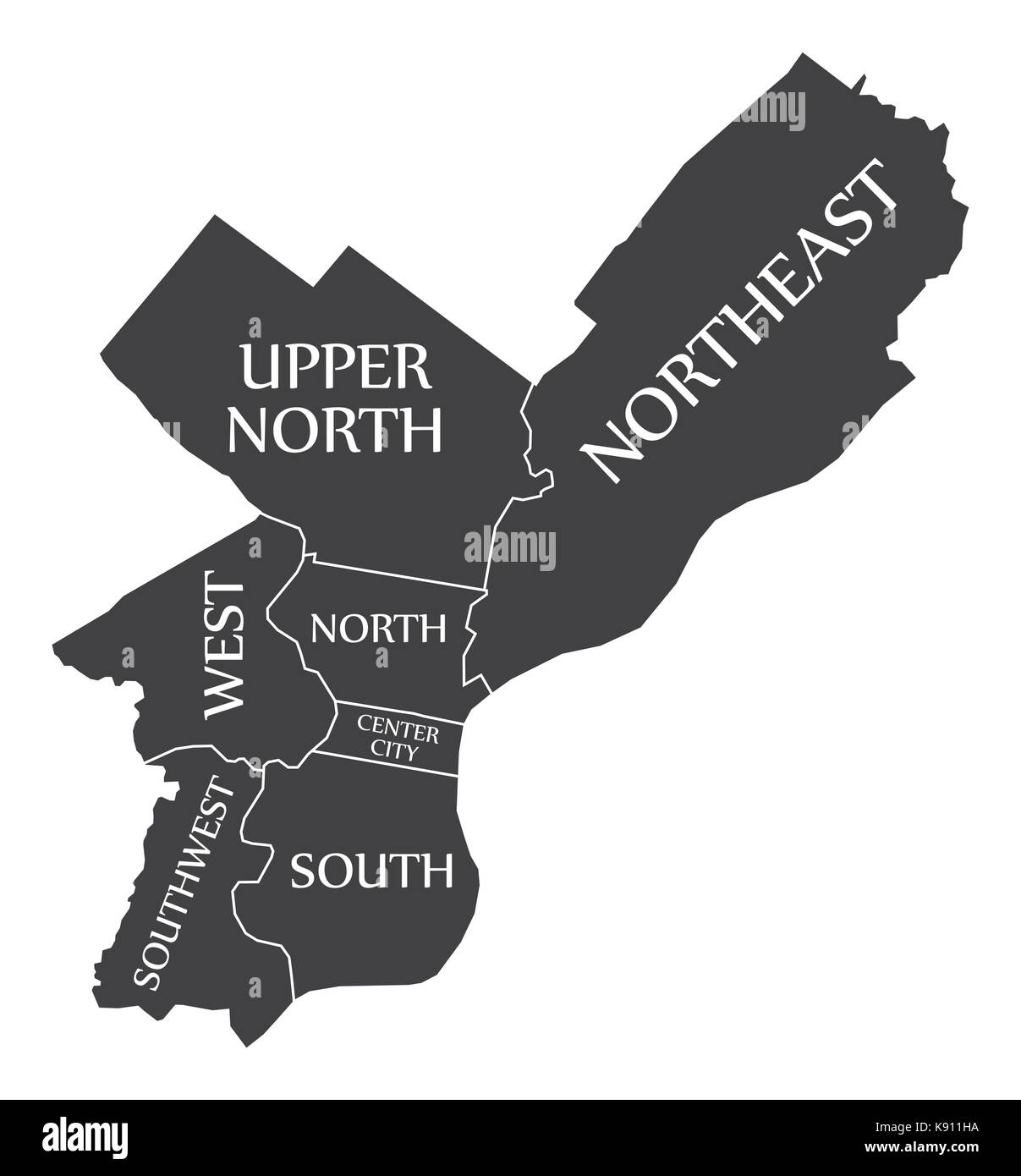 Map Of North Philadelphia