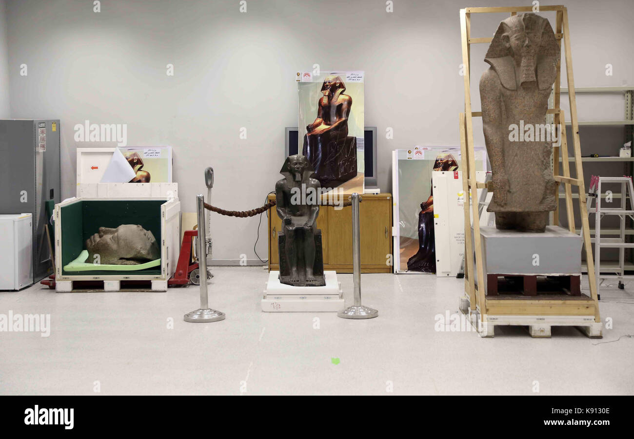 The grand egyptian museum restoration hi-res stock photography and ...