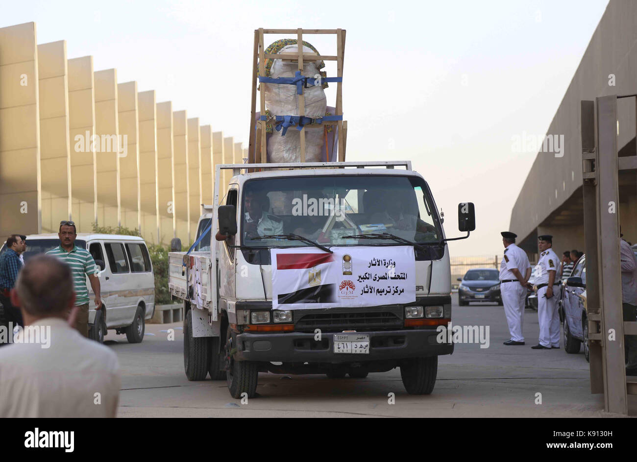 The grand egyptian museum restoration hi-res stock photography and ...
