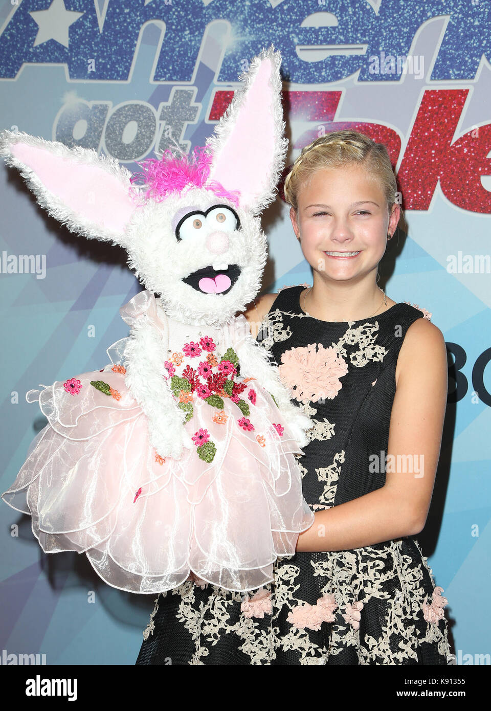 Hollywood, USA. 20th Sep, 2017. Darci Lynne, at AMERICA'S GOT TALENT ...