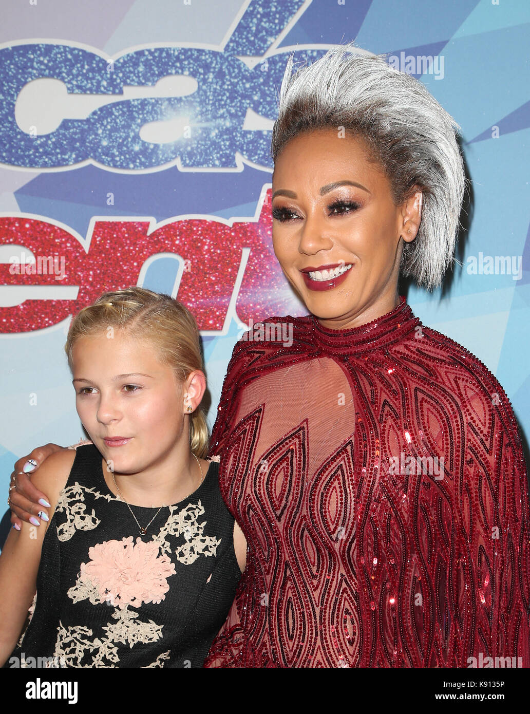 Hollywood, USA. 20th Sep, 2017. Darci Lynne, Mel B, at AMERICA'S GOT ...