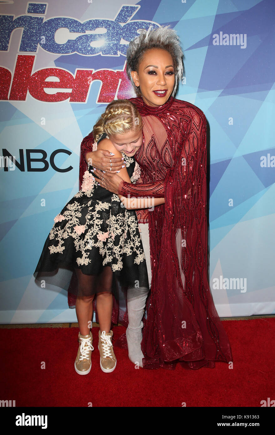 Hollywood, USA. 20th Sep, 2017. Darci Lynne, Mel B, at AMERICA'S GOT ...