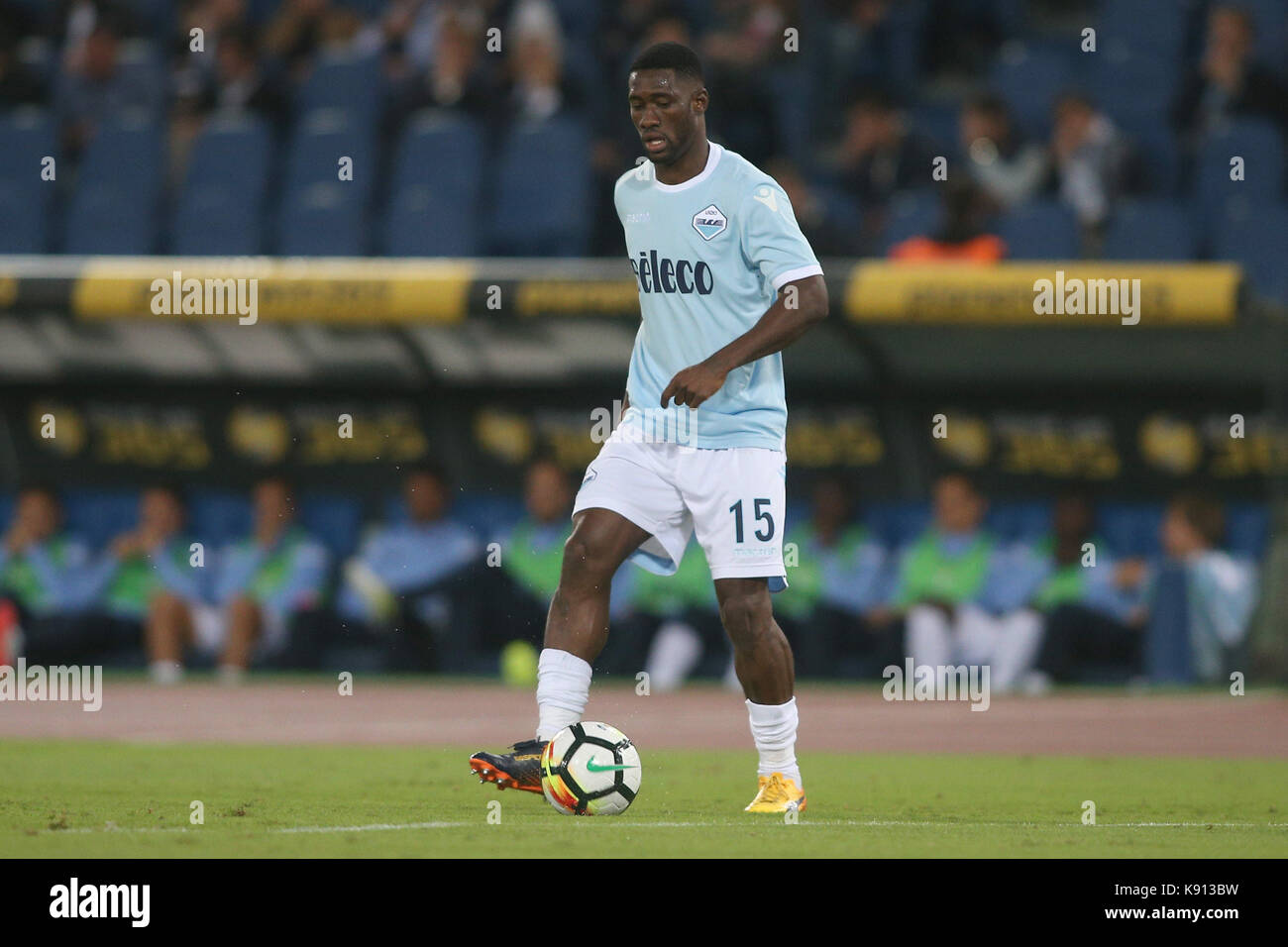 Italy, Rome, September 20, 2017: Bastos in action during the football ...