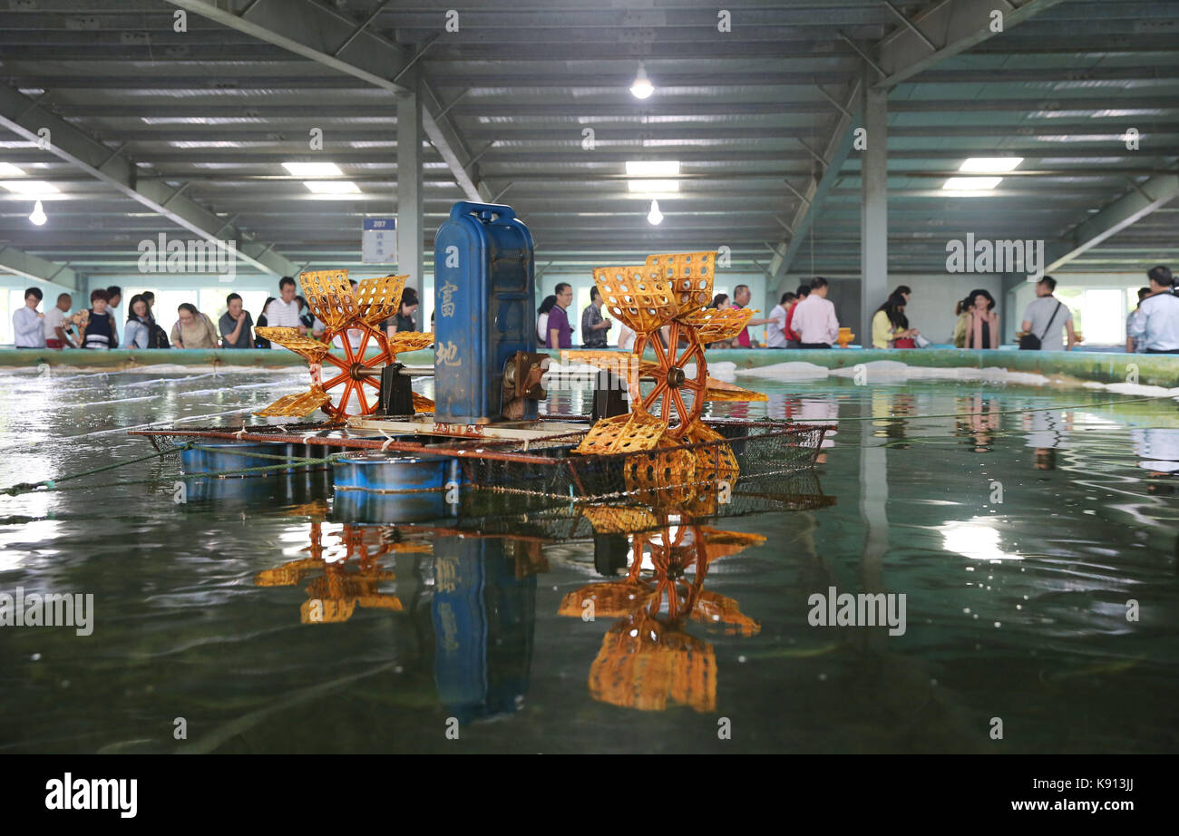 Nantong, China's Jiangsu Province. 20th Sep, 2017. Tourists visit a ...