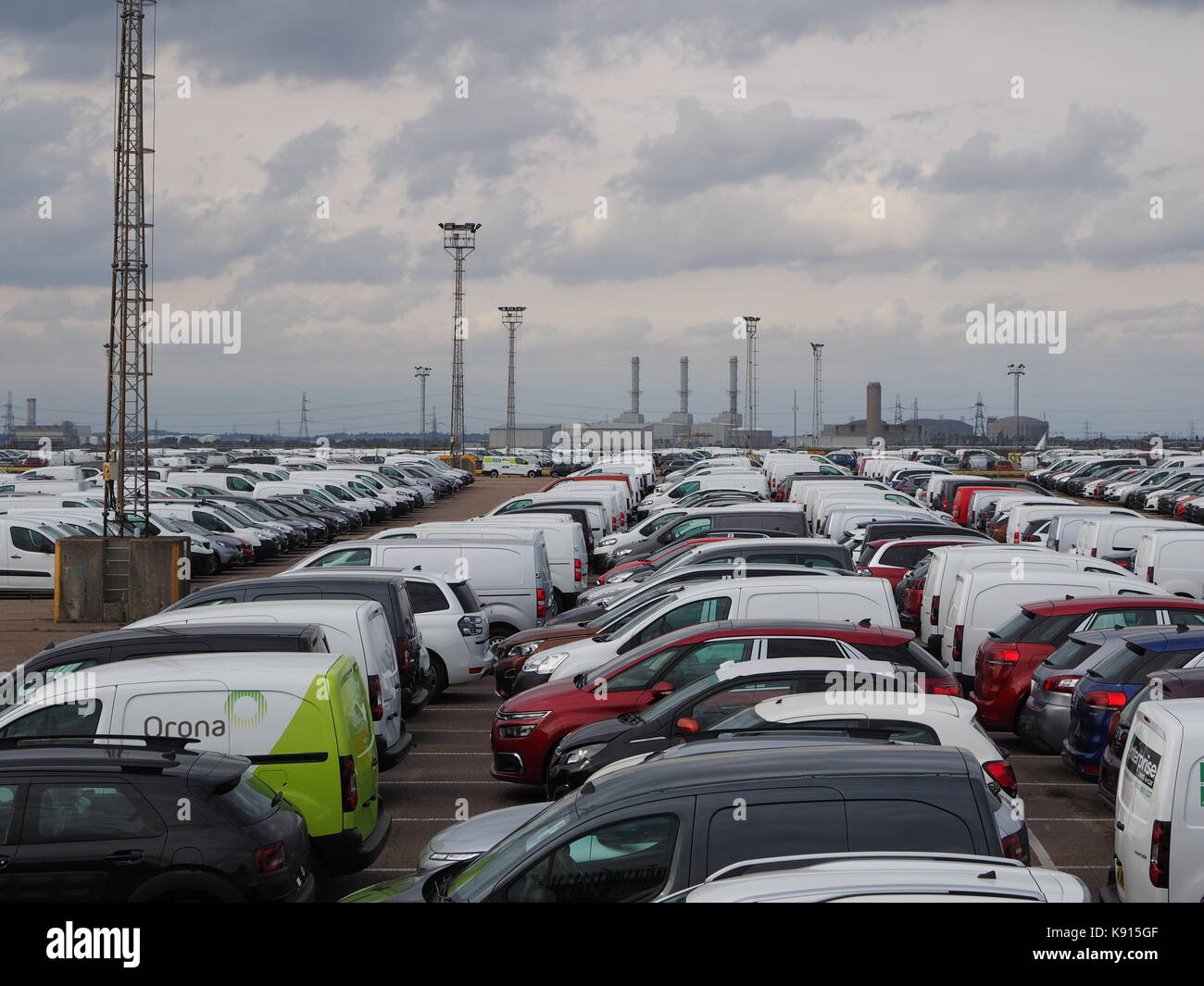 Seized cars port hi-res stock photography and images - Alamy