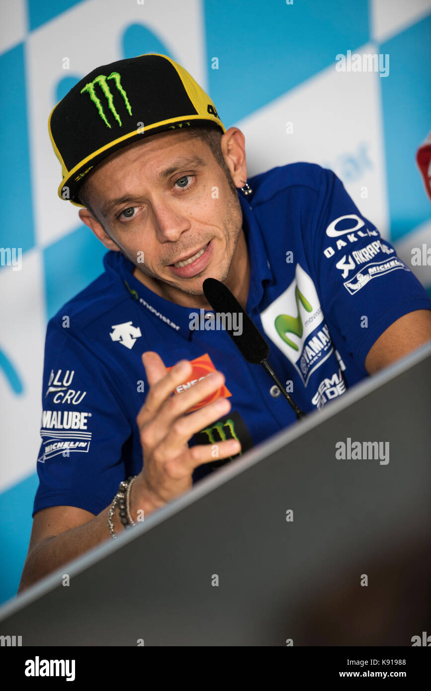 #46 Valentino Rossi (Italian) Movistar Yamaha Motogp Yamahain the press ...