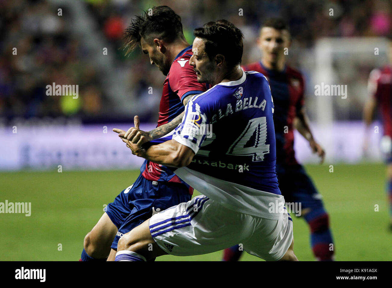 Valencia, Spain. 21st Sep, 2017. 23 David Remeseiro, Jason, (L) of ...