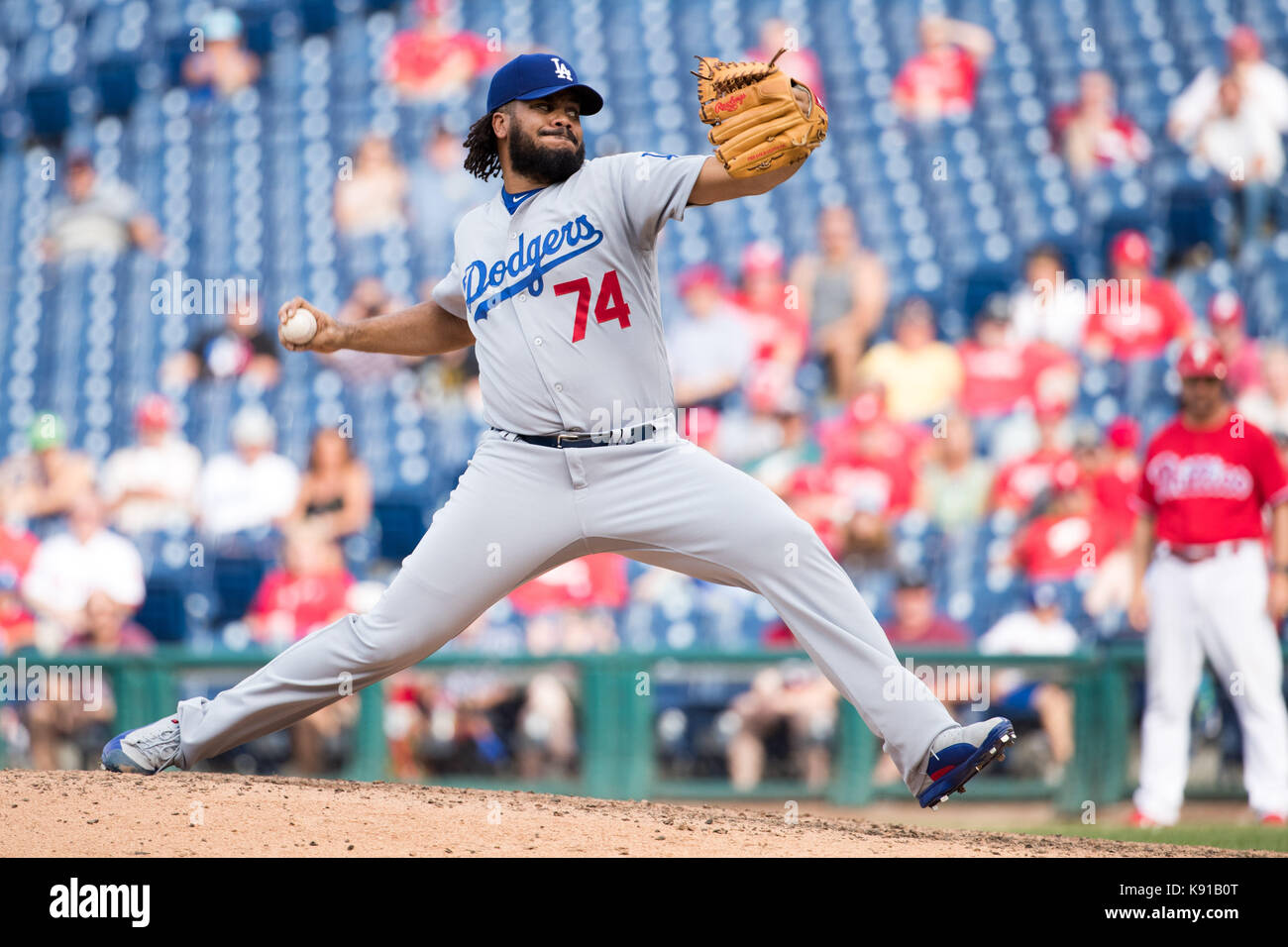 Philadelphia, Pennsylvania, USA. 21st Sep, 2017. Los Angeles Dodgers ...