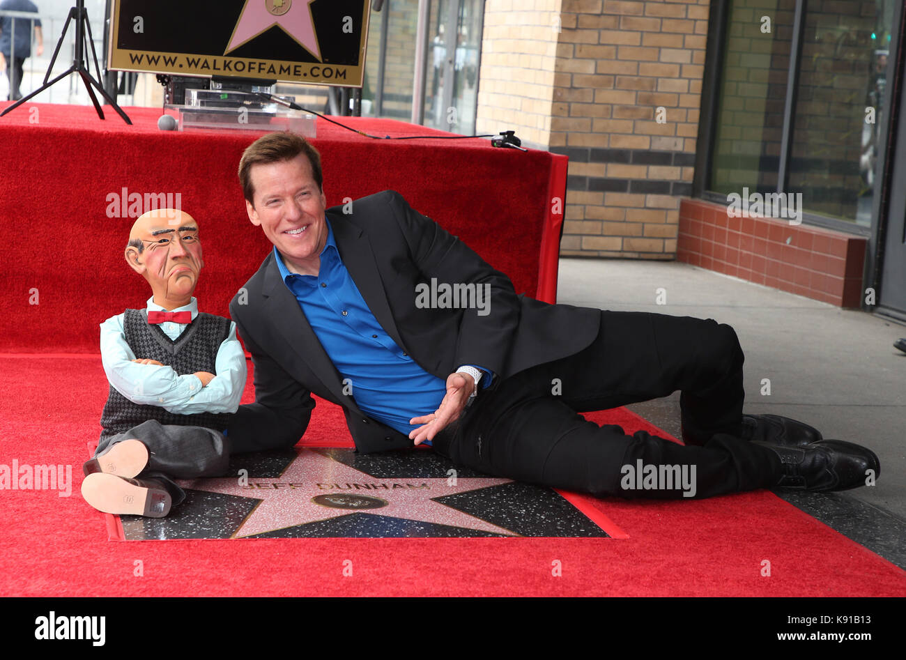 Hollywood, Ca. 21st Sep, 2017. Jeff Dunham, at Jeff Dunham Honored With ...