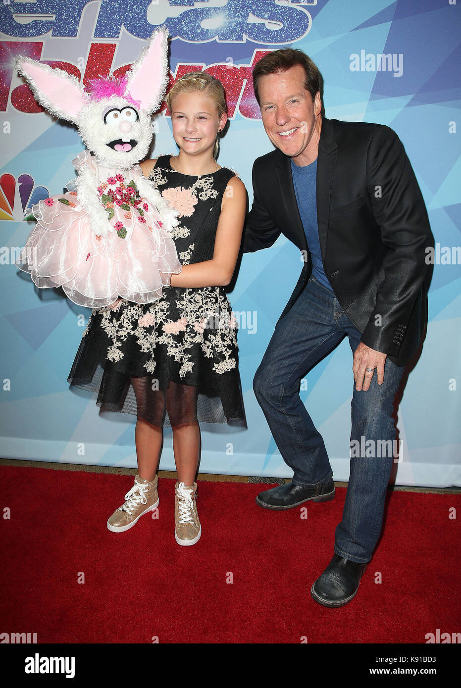 20 September 2017 - Hollywood, California - Jeff Dunham, Darci Lynne ...