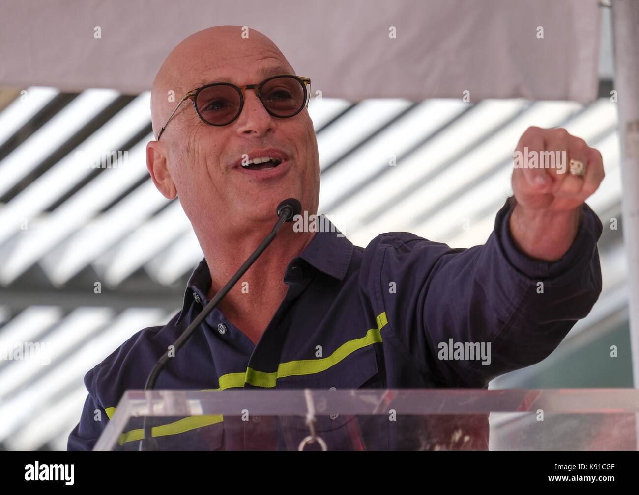 Los Angeles, California, USA. 21st Sep, 2017. Comedian Howie Mandel ...