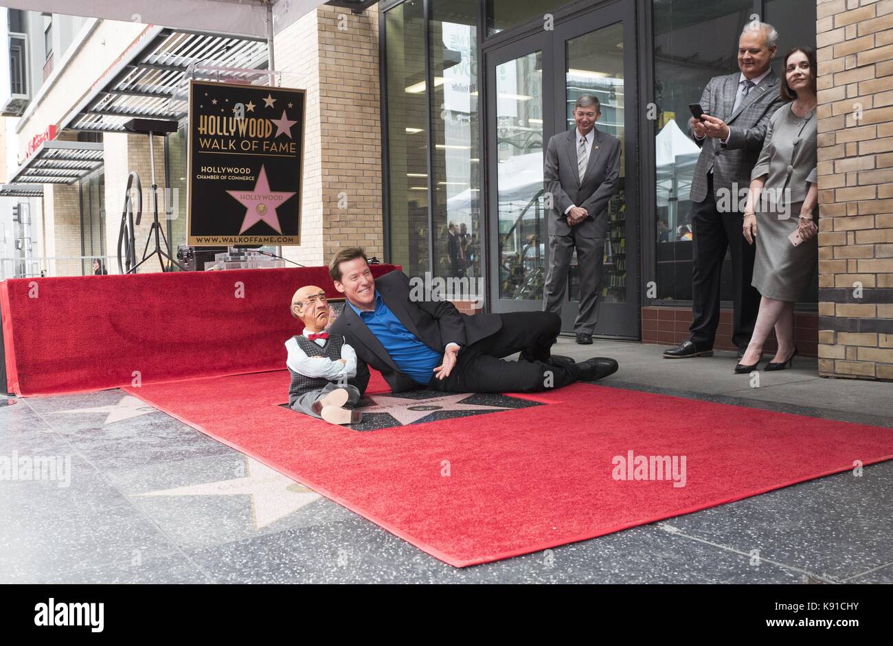 Los Angeles, California, USA. 21st Sep, 2017. Ventriloquist Jeff Dunham ...