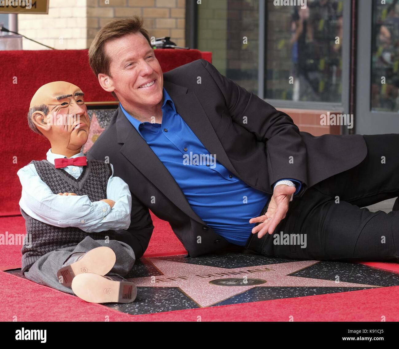 Los Angeles, California, USA. 21st Sep, 2017. Ventriloquist Jeff Dunham ...