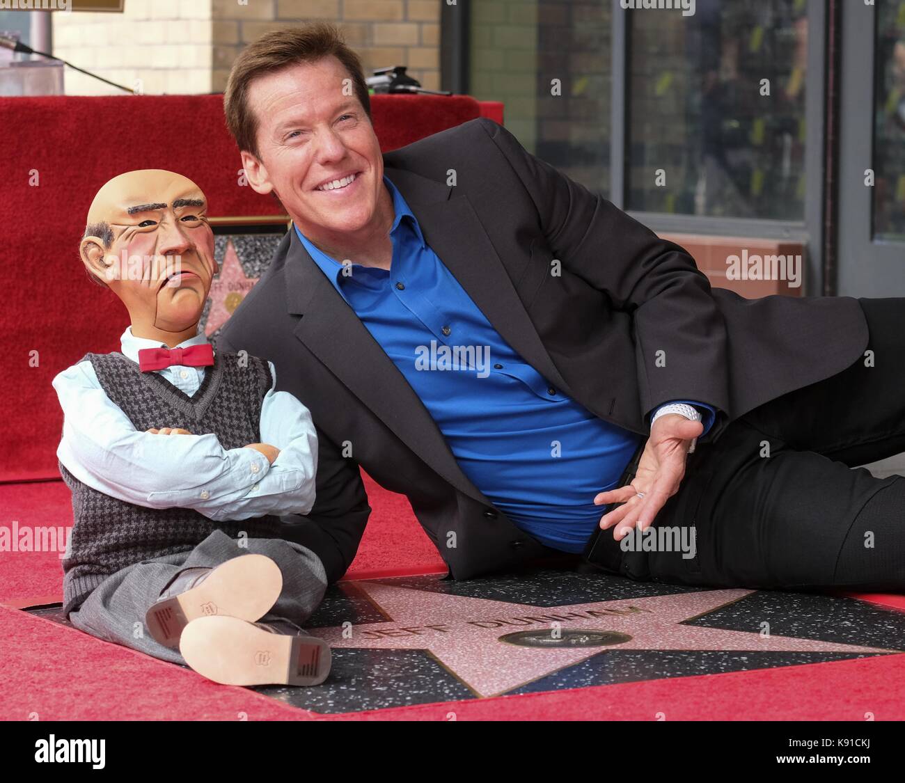 Los Angeles, California, USA. 21st Sep, 2017. Ventriloquist Jeff Dunham ...
