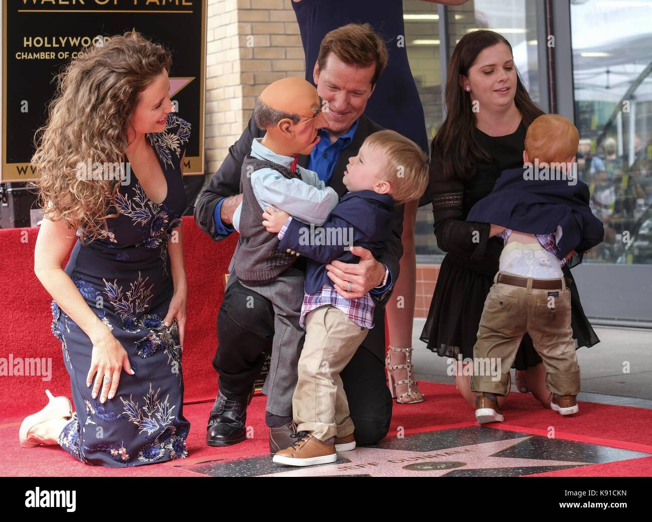 Los Angeles, California, USA. 21st Sep, 2017. Ventriloquist Jeff Dunham ...