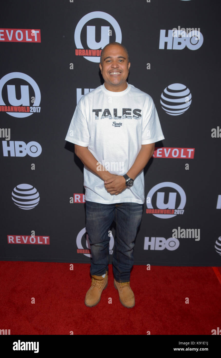 New York, NY, USA. 21st Sep, 2017. Irv Gotti attends the Urban World ...