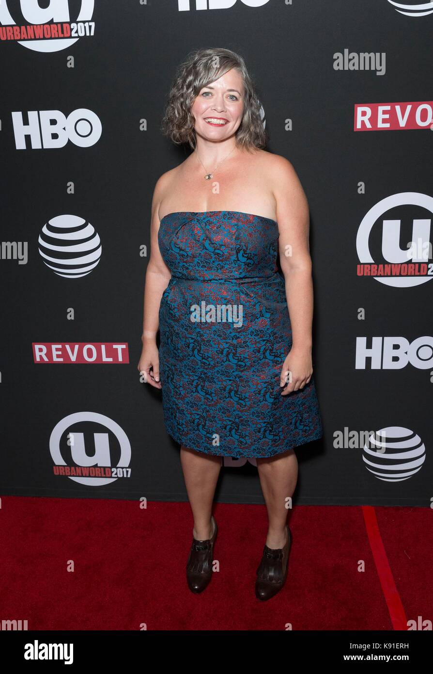 New York, NY, USA. 21st Sep, 2017. Andrea Izzy Anthony at arrivals for ...