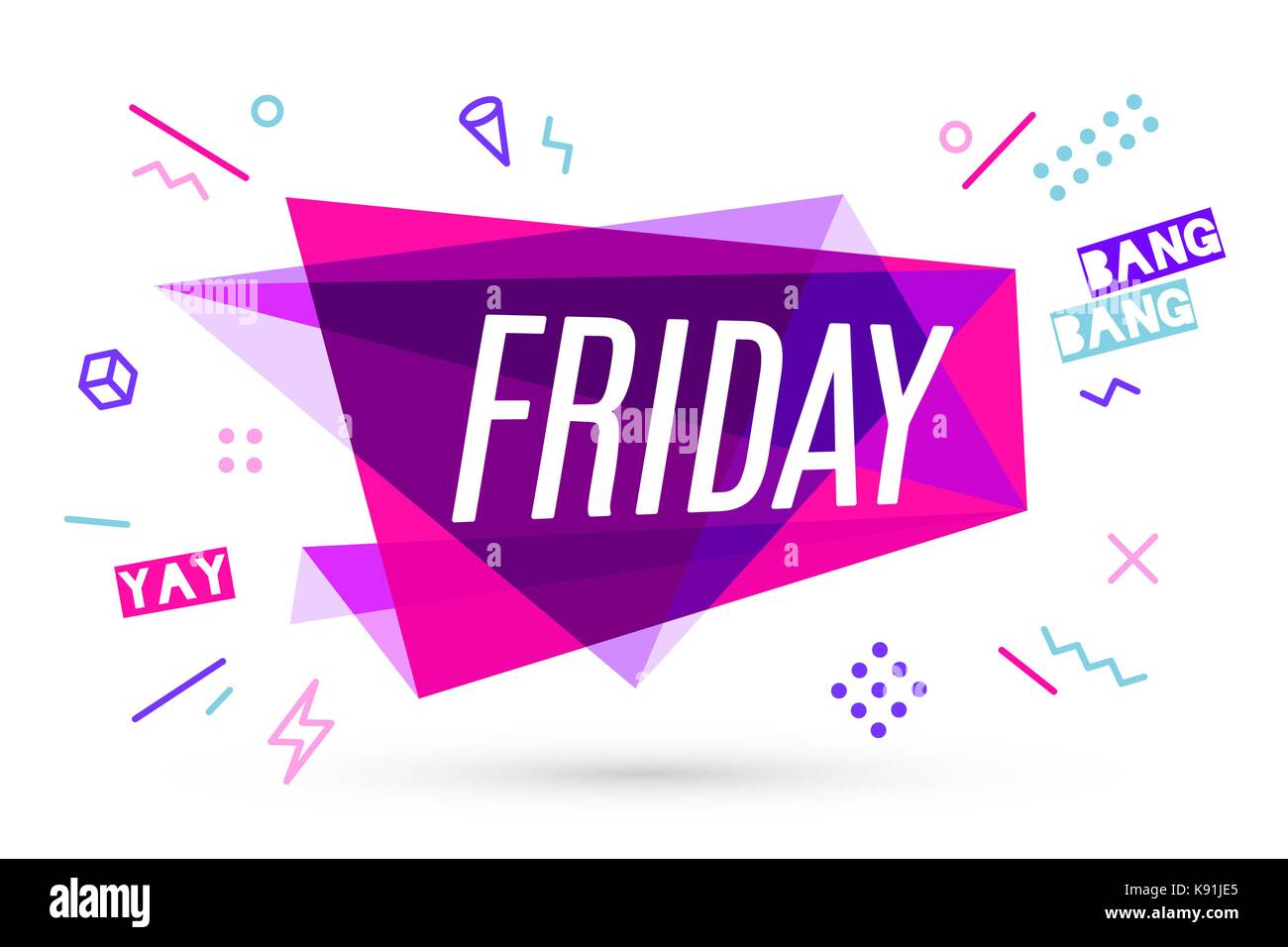 Happy friday motivation Cut Out Stock Images & Pictures - Alamy