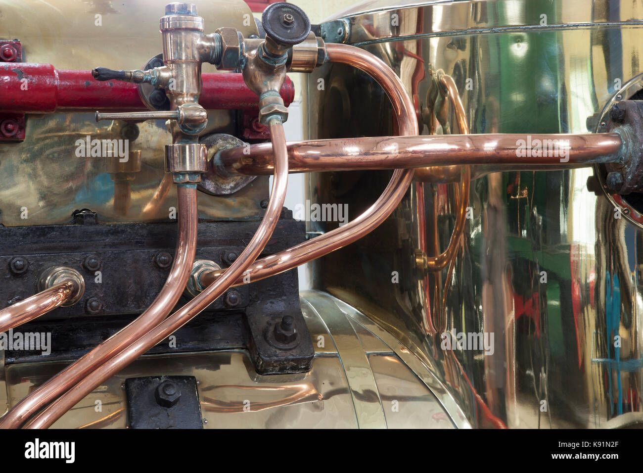 Steam car boiler Stock Photo - Alamy